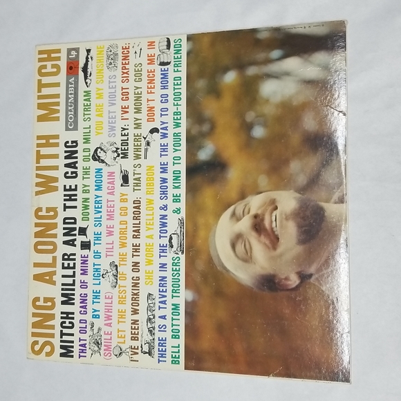 Columbia | Media | Record Album Sing Along With Mitch The Gang 958 | Poshmark